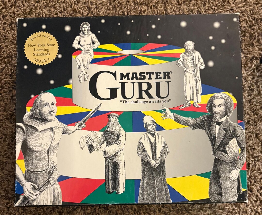 Master Guru Educational Board Game - Etsy