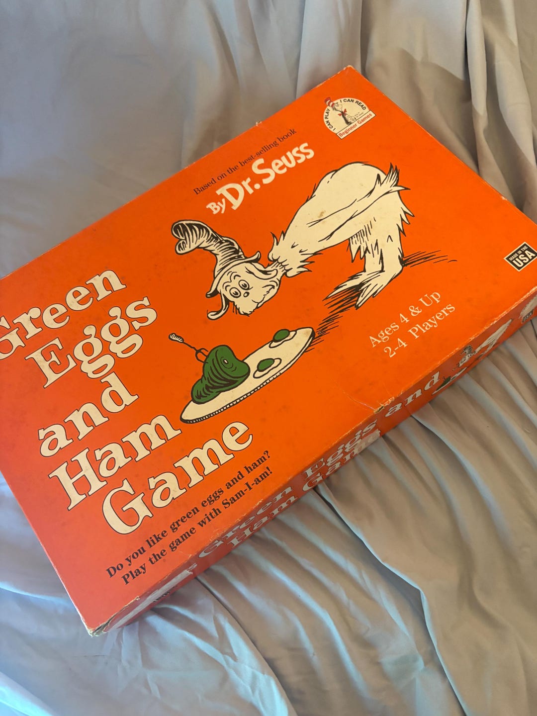 Dr. Seuss Green Eggs and Ham Game - Orange - Etsy