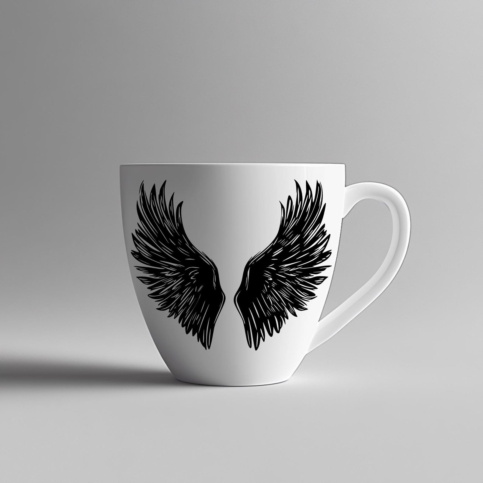 Wings DXF File for CNC and Laser Cutting SVG for Cricut & Silhouette - Etsy