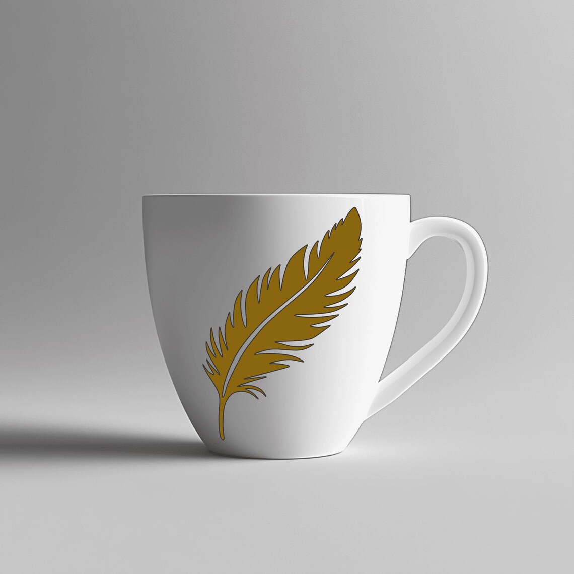 Feather Dxf File for CNC, Laser Engraving Files, Wildlife Svg for ...