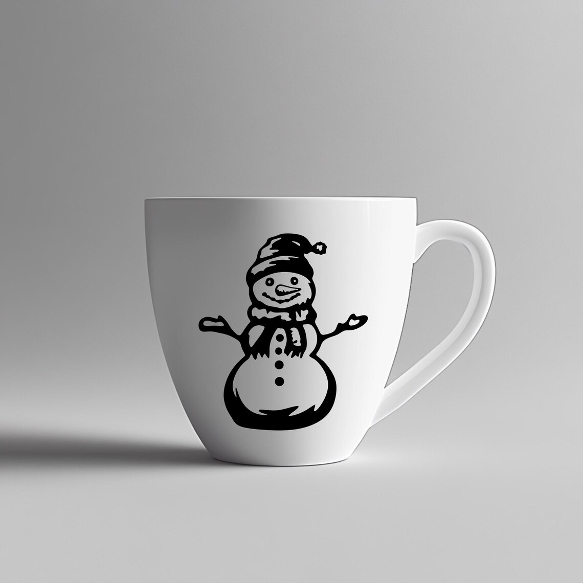 Snowman Svg for Silhouette & Cricut, Sablimation Design, Dxf for CNC ...