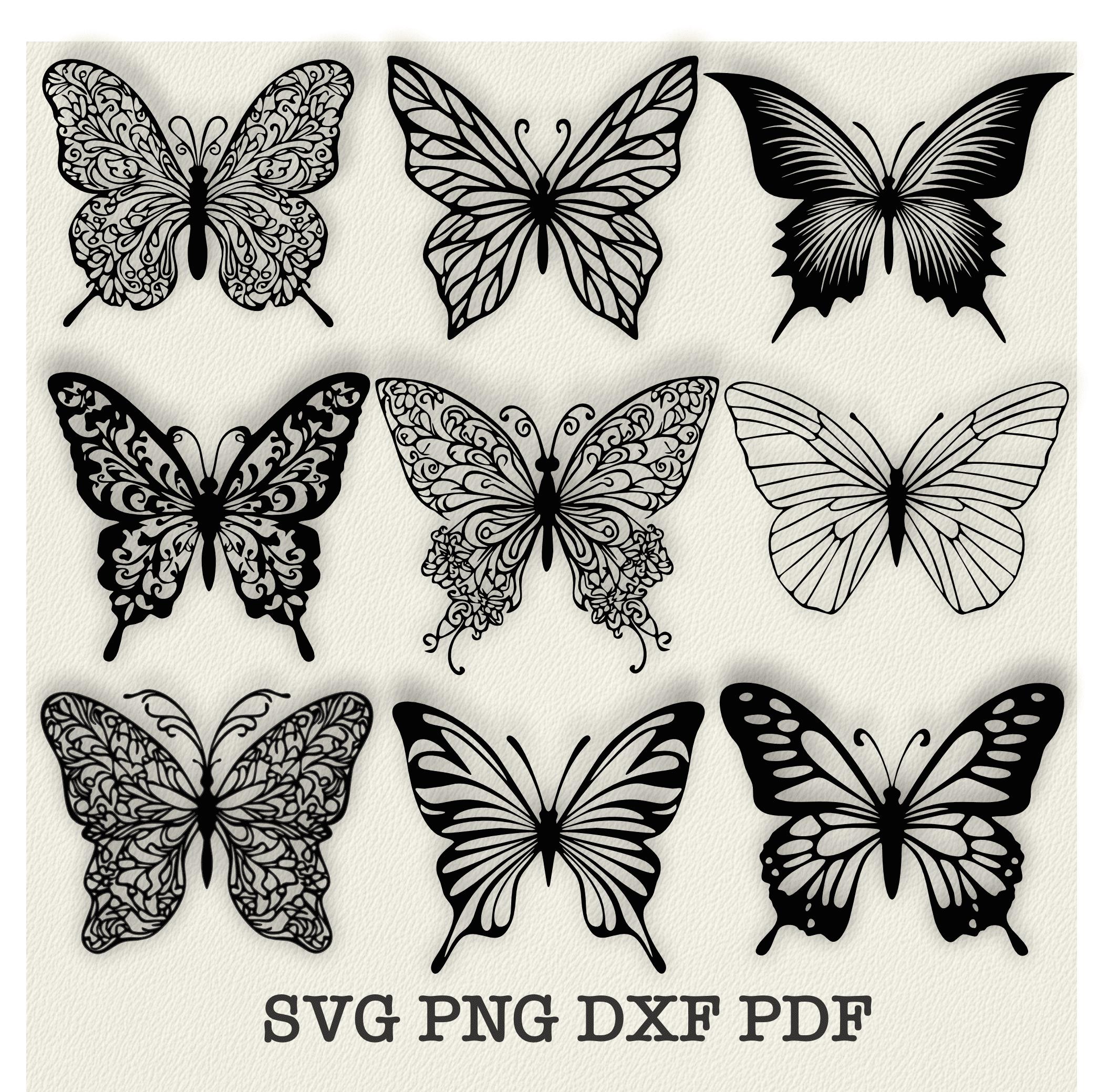 Butterflys SVG, Butterfly Files for Cricut, Butterfly Clipart ...