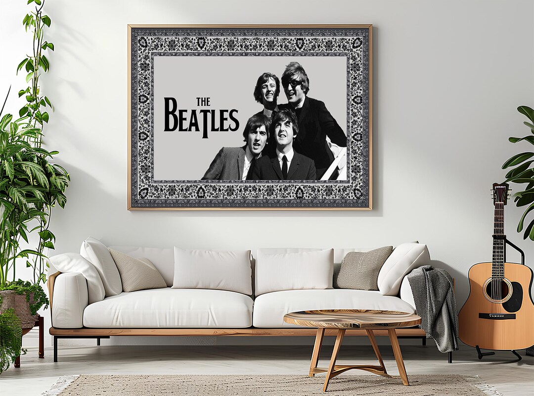 The Beatles Canvas, Beatles Canvas, Beatles Art Canvas, Beatles Design ...