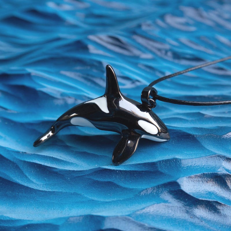 Orca Pendant - Etsy