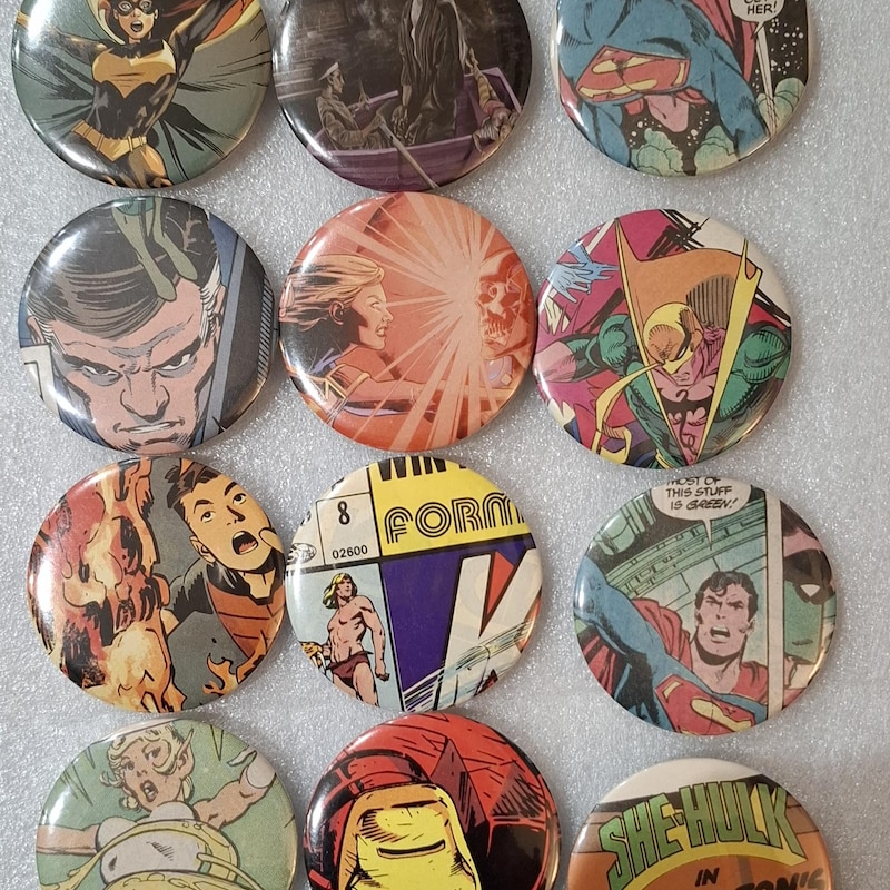 Badge Bundle Comic - Etsy UK