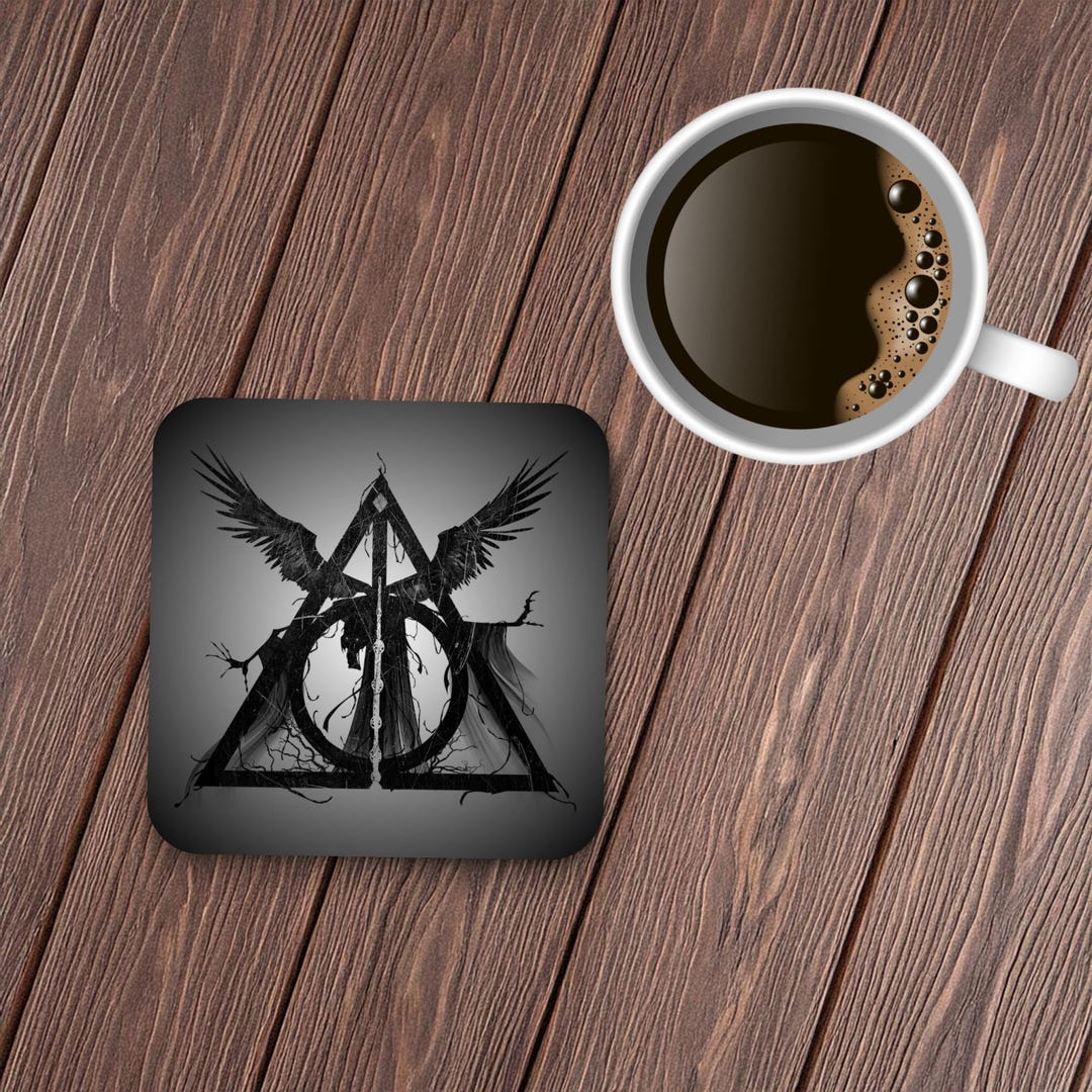 Unique Harry Potter Housewarming Gift Coaster Set Modern Decorative ...