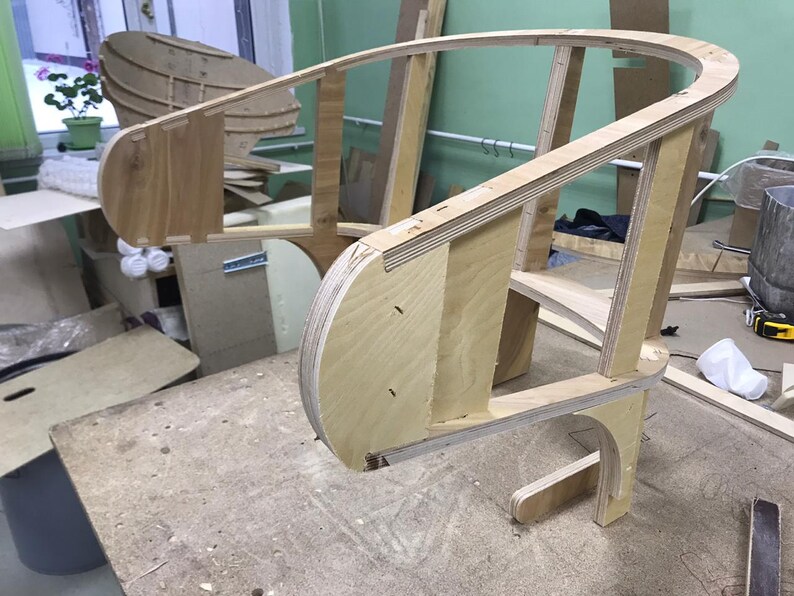 Chair Frame Plans for CNC - Etsy