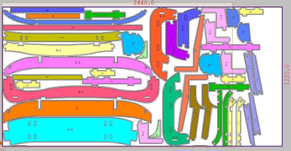Sofa 22. Sofa Frame Design for CNC. Upholstered Furniture Frame Plans ...