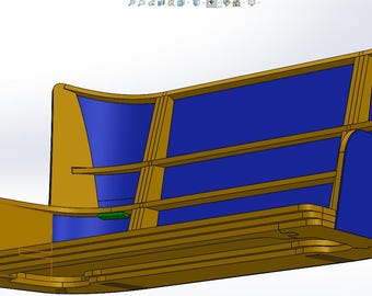 Sofa 22. Sofa Frame Design for CNC. Upholstered Furniture Frame Plans ...