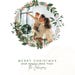 Editable Christmas Card Template for Canva Personalized Holiday ...