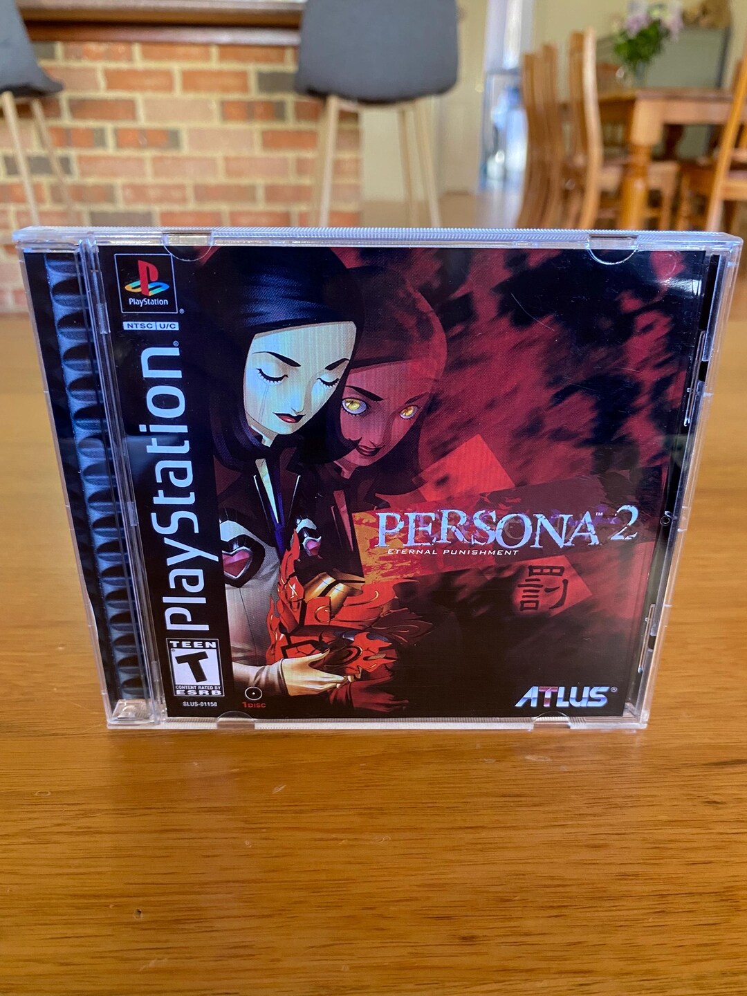 Persona 2 - Eternal Punishment - Custom Printed Black Bottom Disc ...