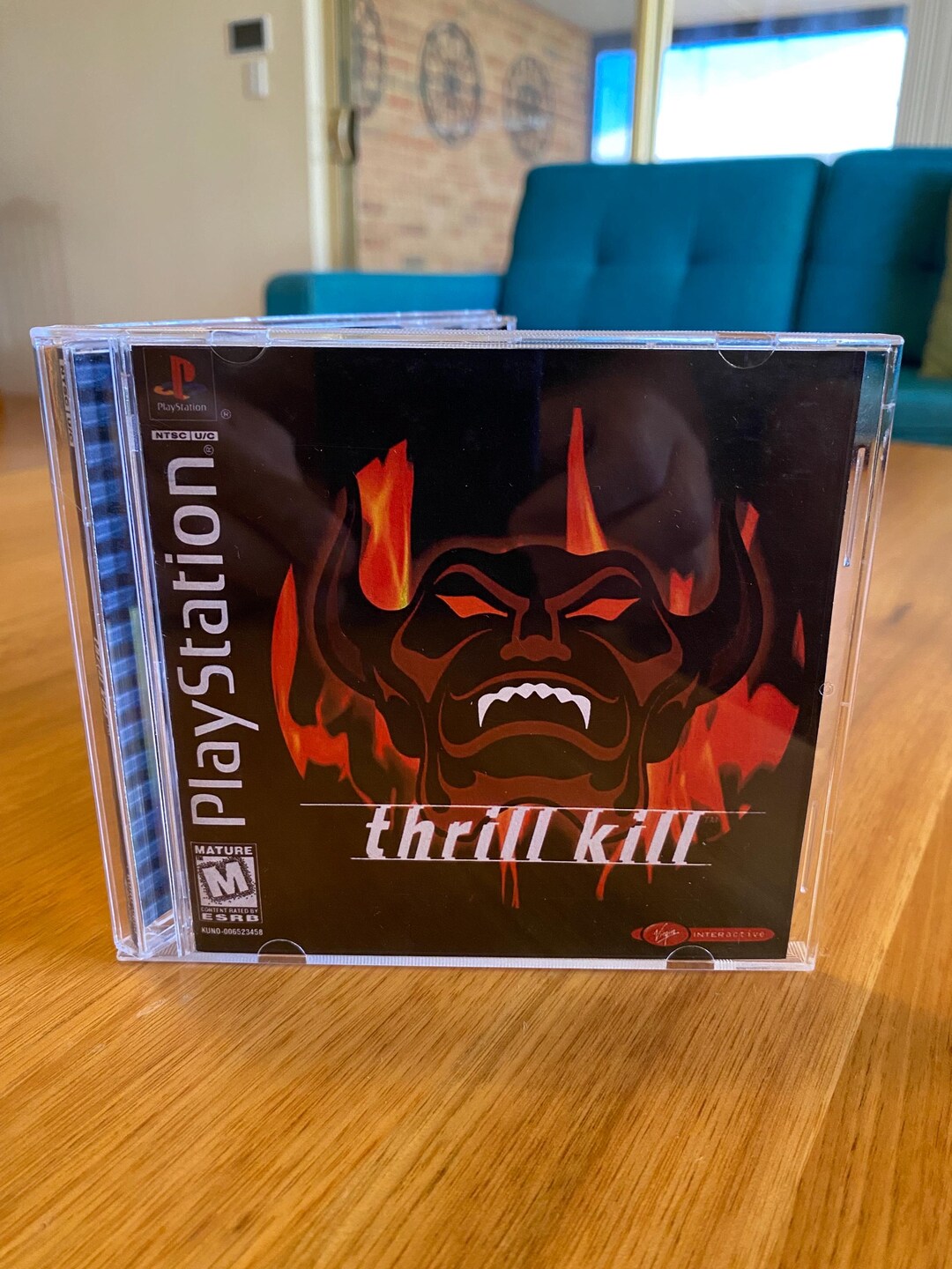 Thrill Kill - Playstation 1 + 2 - Black Bottom Custom Printed Disc - Etsy