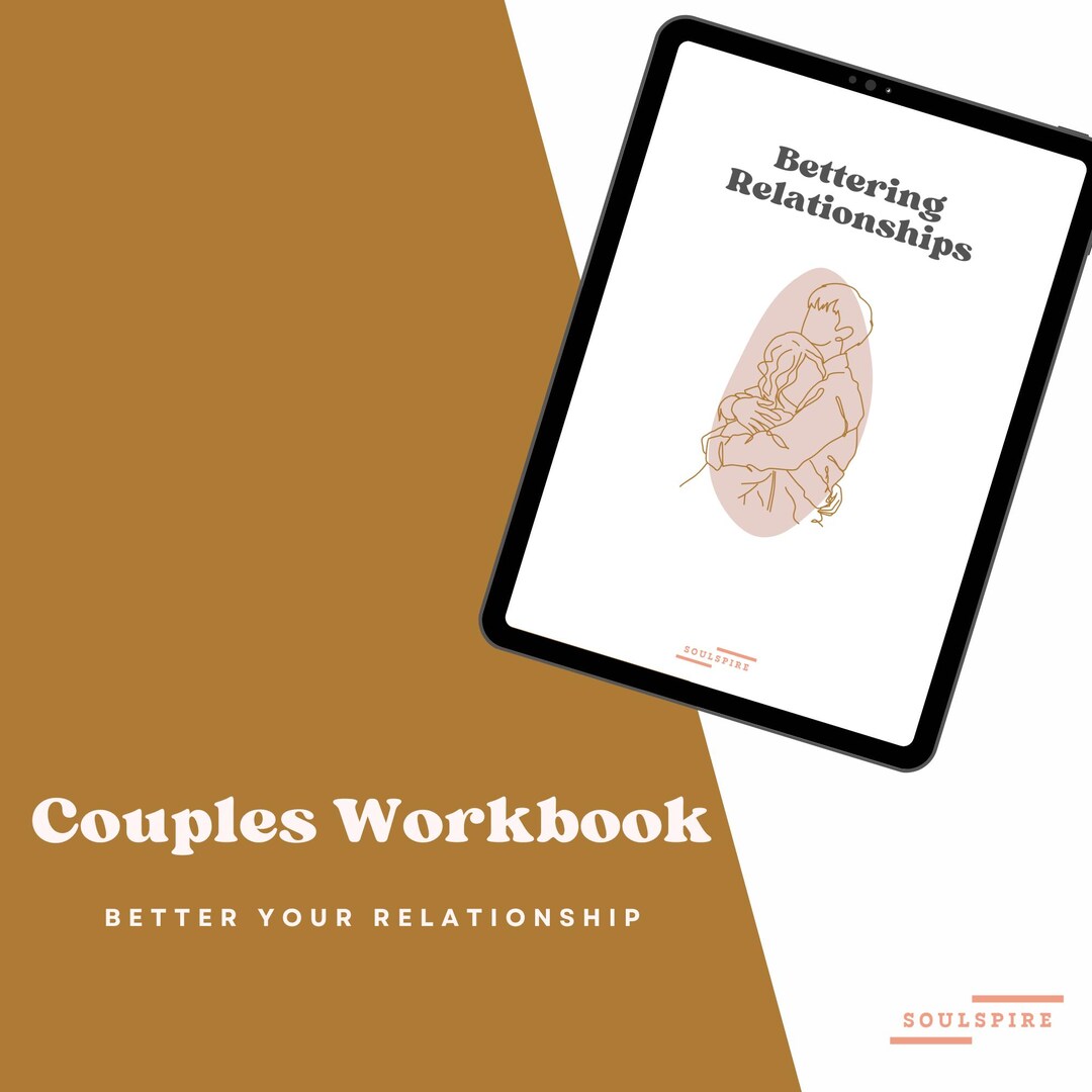 Relationship Workbook - Couples Therapy, Counseling, Marriage, Coaching ...