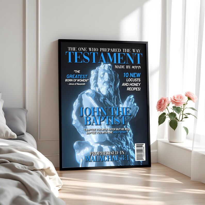 Testament Magazine: John the Baptist Edition | Christian Art Print ...
