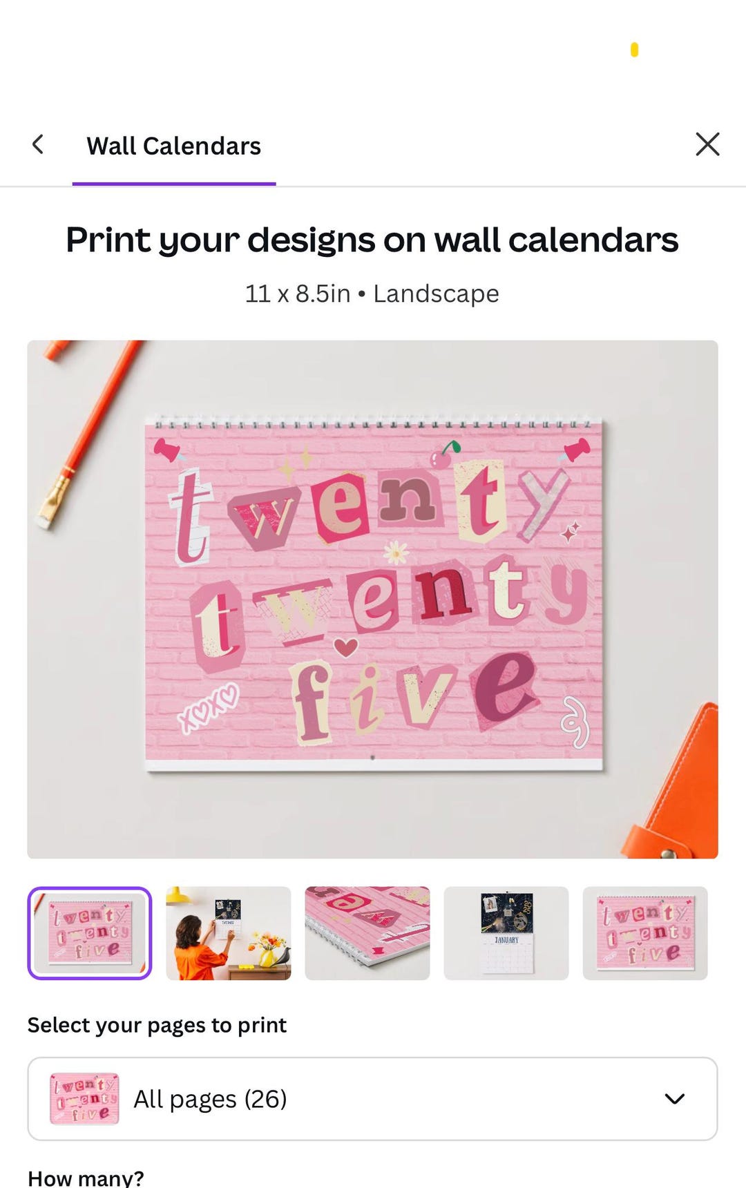 2025 Editable Canva Calendar - Etsy