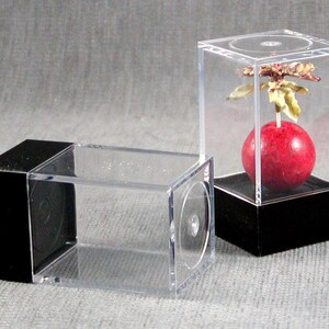 Acrylic Showcase Box for Display, 2 3/16" Tall X 1 3/16" Wide on Four ...