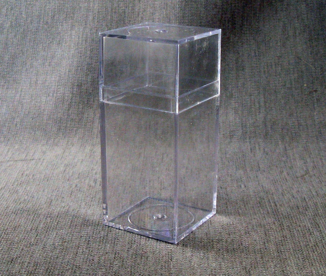 Acrylic Box With Tall Lid for Displaying Hanging Ornaments 3 - Etsy