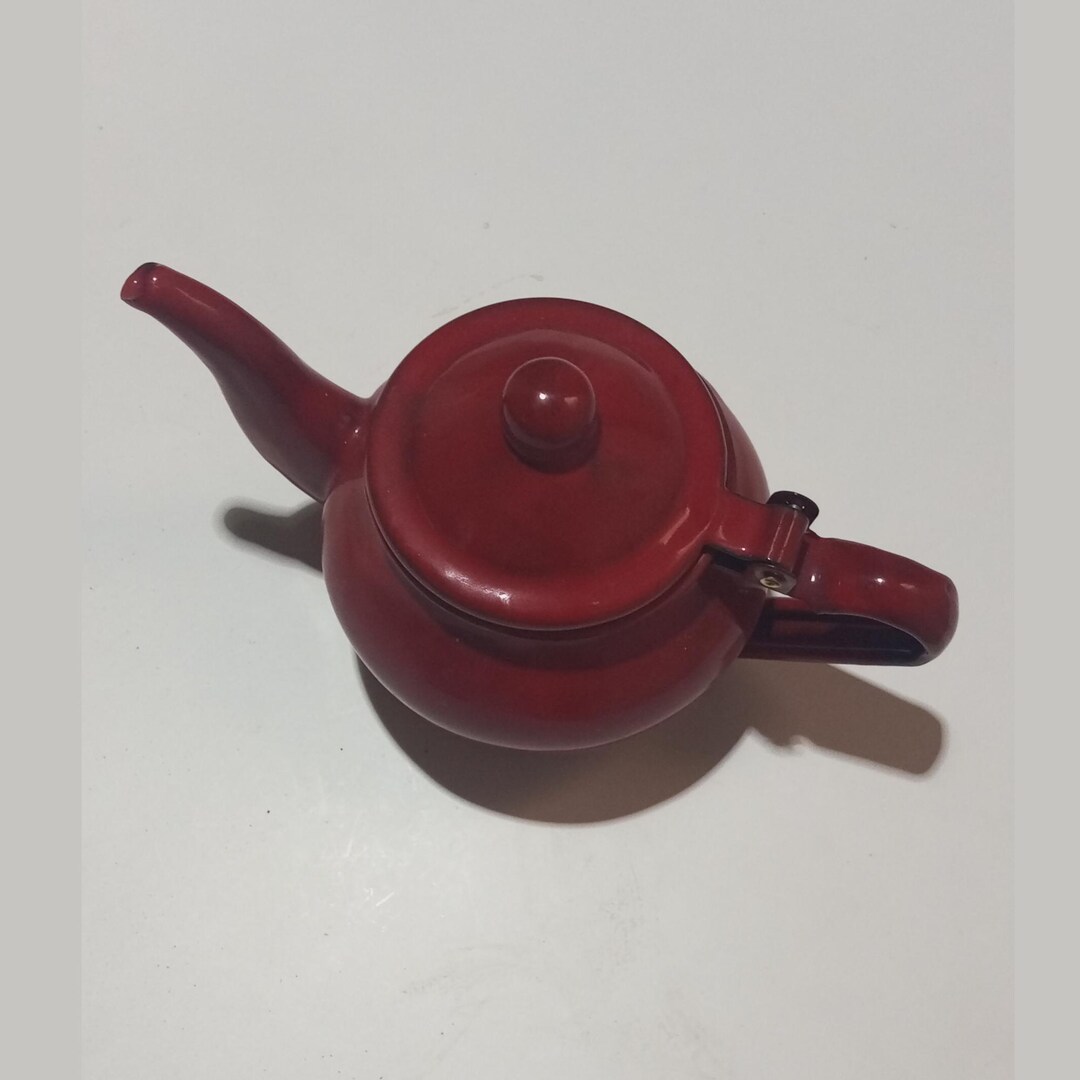 Moroccan Teapot color Red, Berber Teapot, Tuareg Teapot, Sahara Teapot ...