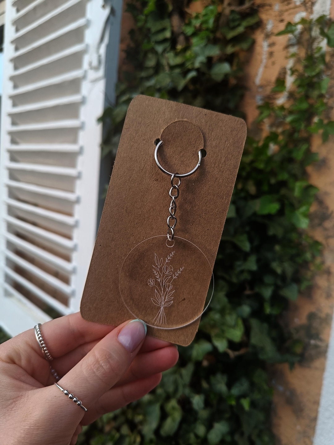 Acrylic Keychain - Engraved // Engraved Acrylic Keychain - Etsy