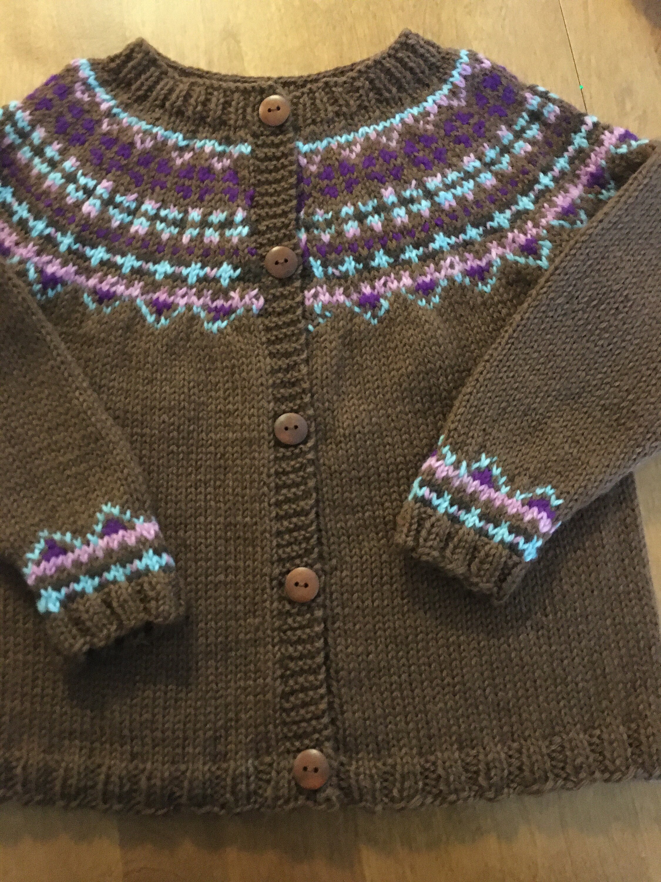 Fair Isle Sweater Child Sweater Size 2 Girl Sweater Size 4 - Etsy