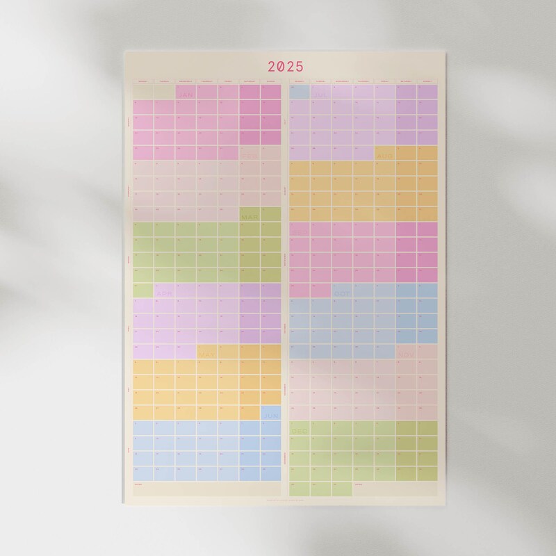 Wall Planner - Etsy