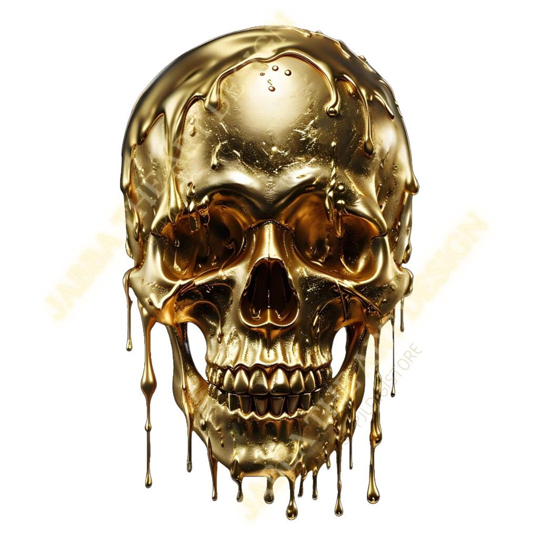 Skull Design (BUNDLE) - Liquid Metal Digital Designs PNG JPG | 32 ...