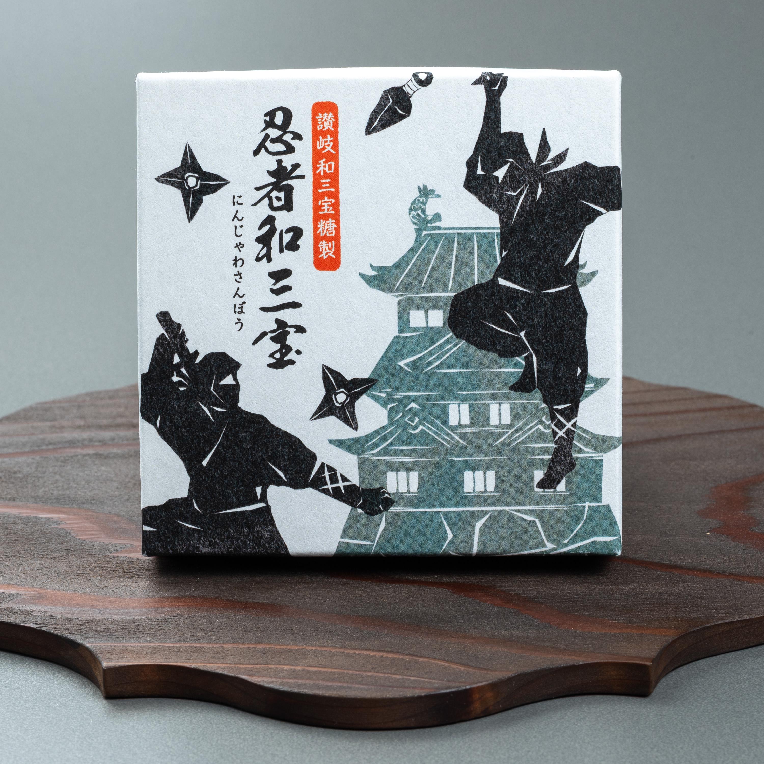 Baikodo Kagawa Higashi Wasanbon Dry Confectionery: "ninja Wasanbou ...