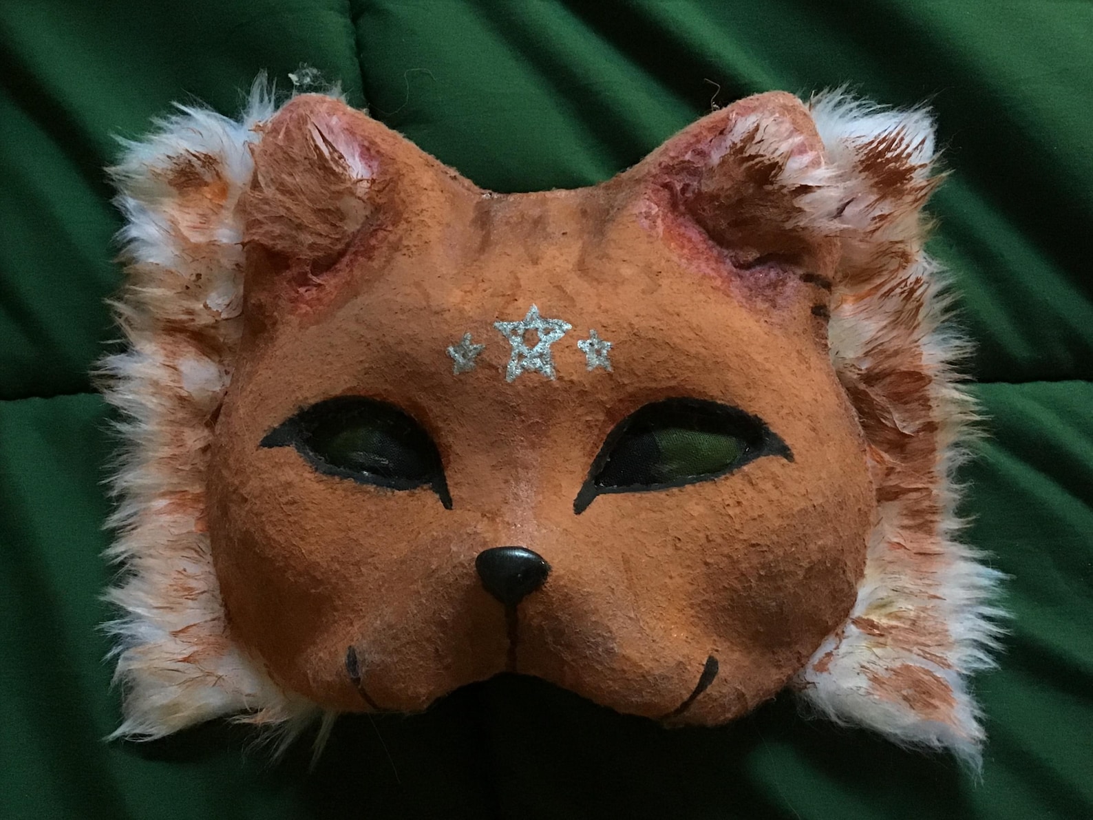 Firestar Mask From Warriors. Warrior Cats. Therian, Therian Mask, Furry ...
