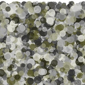 Abstract Art Based on Mystic Rose Math, Inspired by Jackson Pollock ...