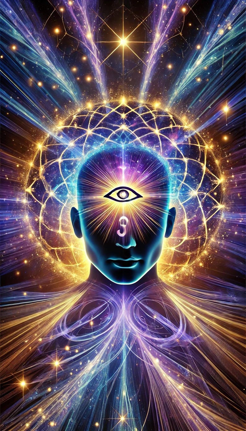 Pineal Gland Activation + Charged Digital Artwork for Spiritual ...