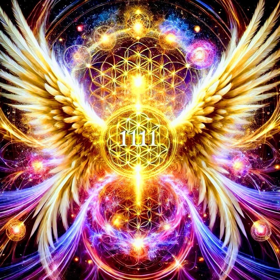Angelic 1111 Alchemy Artwork. Divine Portals of Transformation ...
