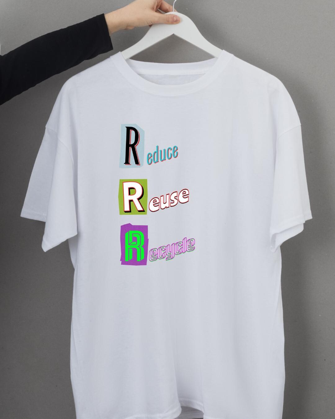 RRR Reduce Reuse Recycle Unisex T-shirt - Etsy UK