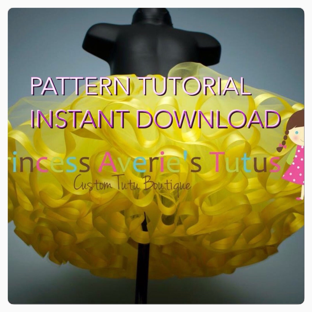 DIY Princess Tutu Tutorial Pattern INSTANT Download PDF Diy Guide Ebook ...