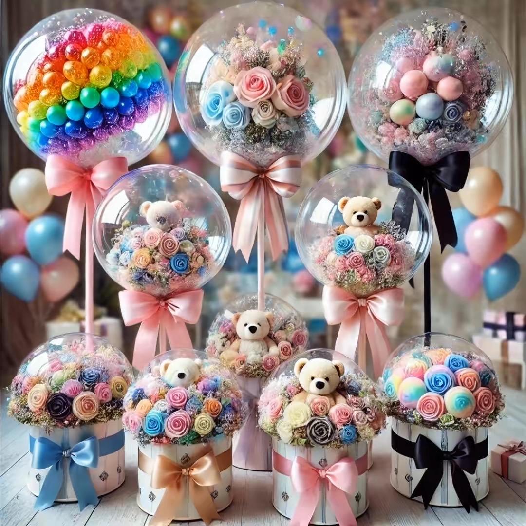 Gift Balloons, Stuffed Gift Balloons, Arrangement Balloons, Birthday ...