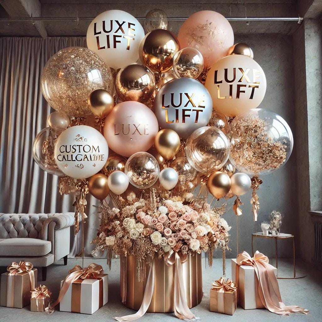 Gift Balloons, Stuffed Gift Balloons, Arrangement Balloons, Birthday ...