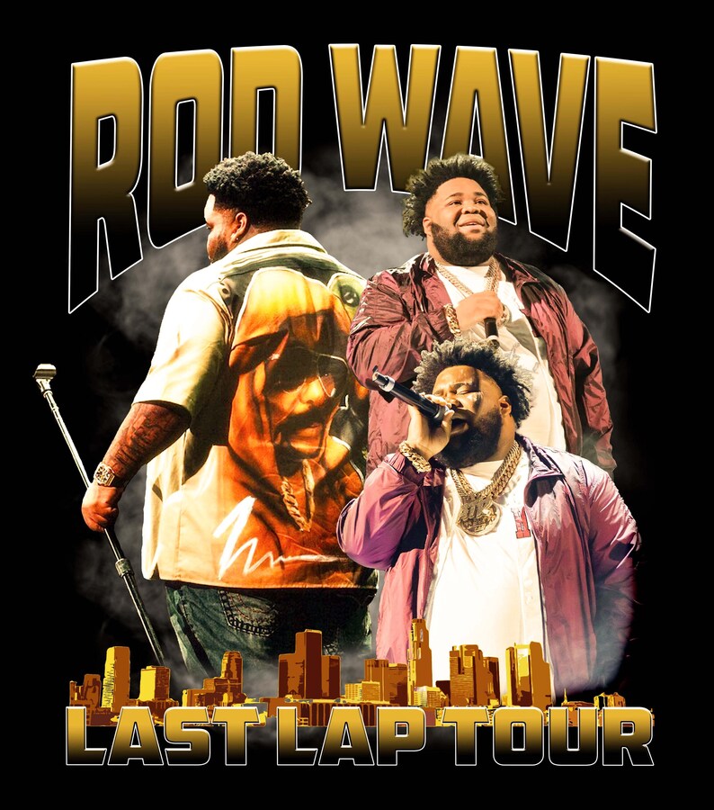 Rod Wave Last Lap Tour Bootleg Dtg Png - Etsy