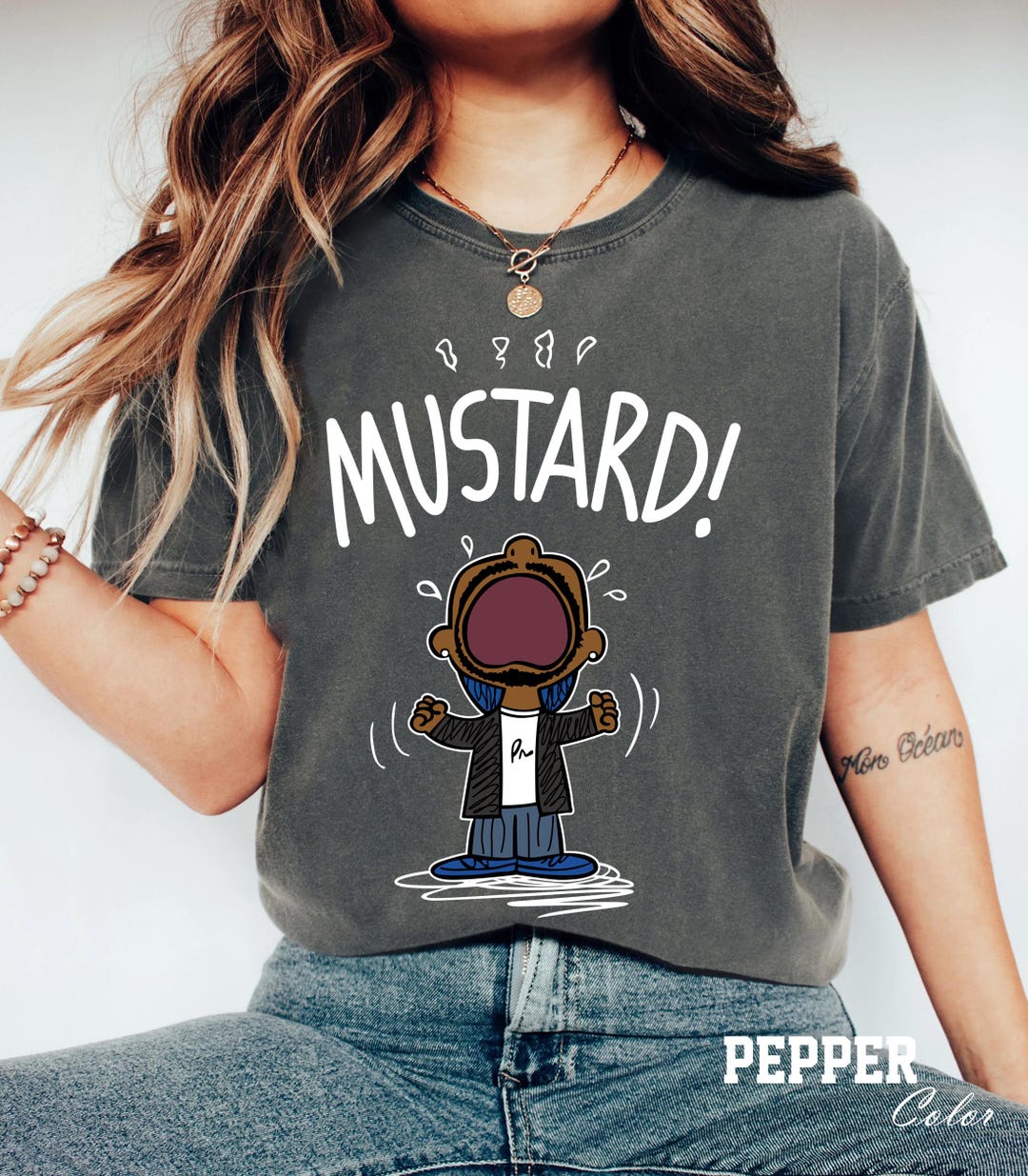 Comfort Colors® Kendrick Lamar Full Album T-shirt, Kendrick Lamar Tee ...