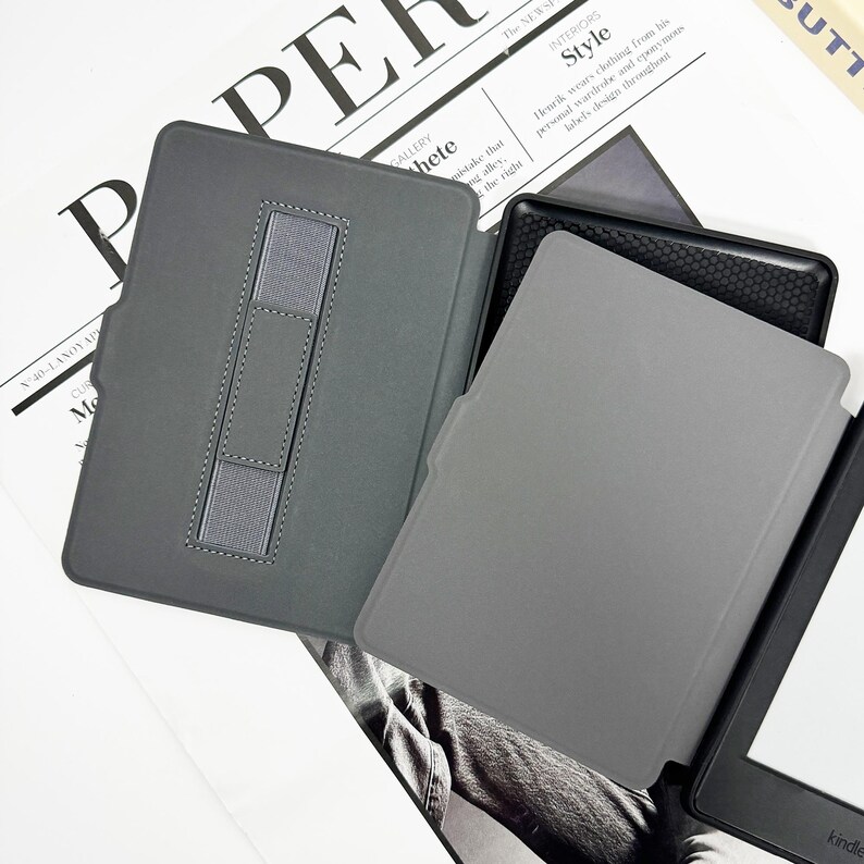 Midnight Bookstore Glow - Custom Kindle Case10th/11th/12th (6”)–hand ...