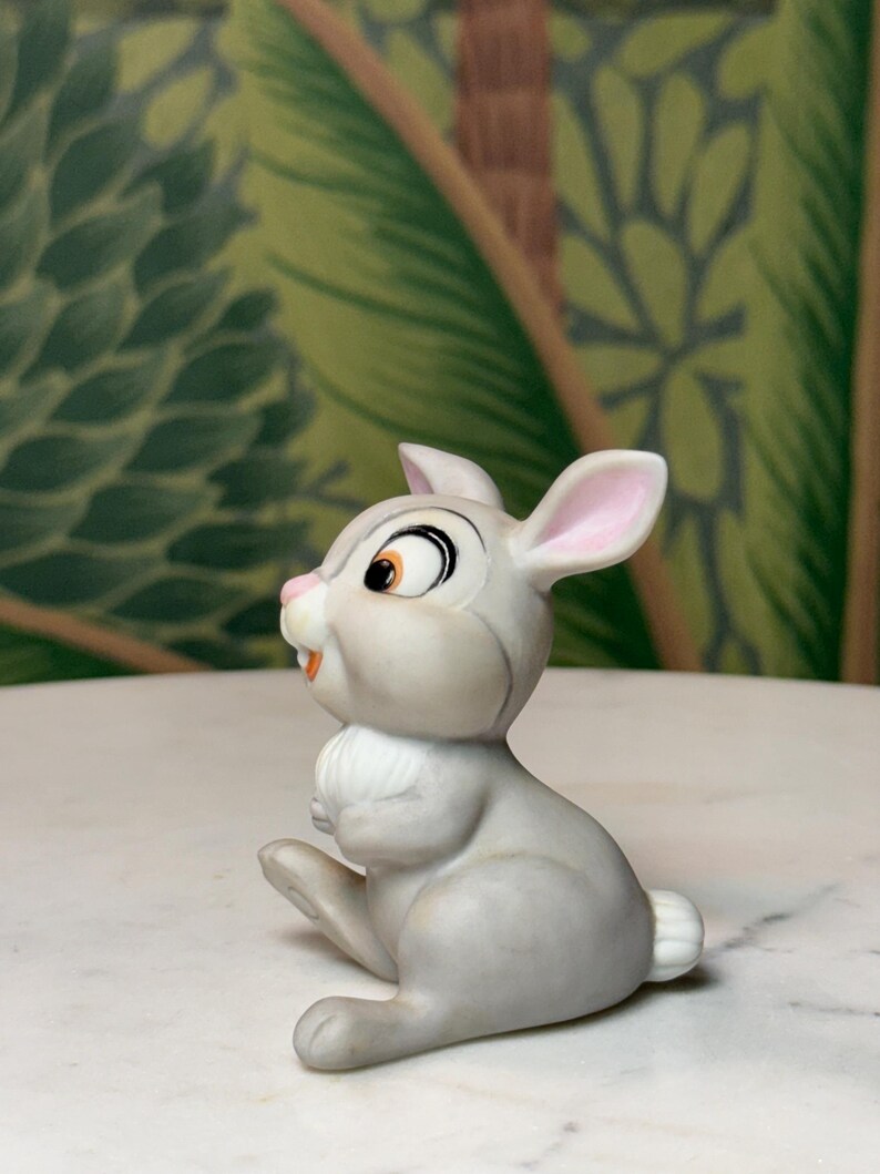 Vintage Walt Disney Thumper Rabbit Porcelain Figurine, Marks ...