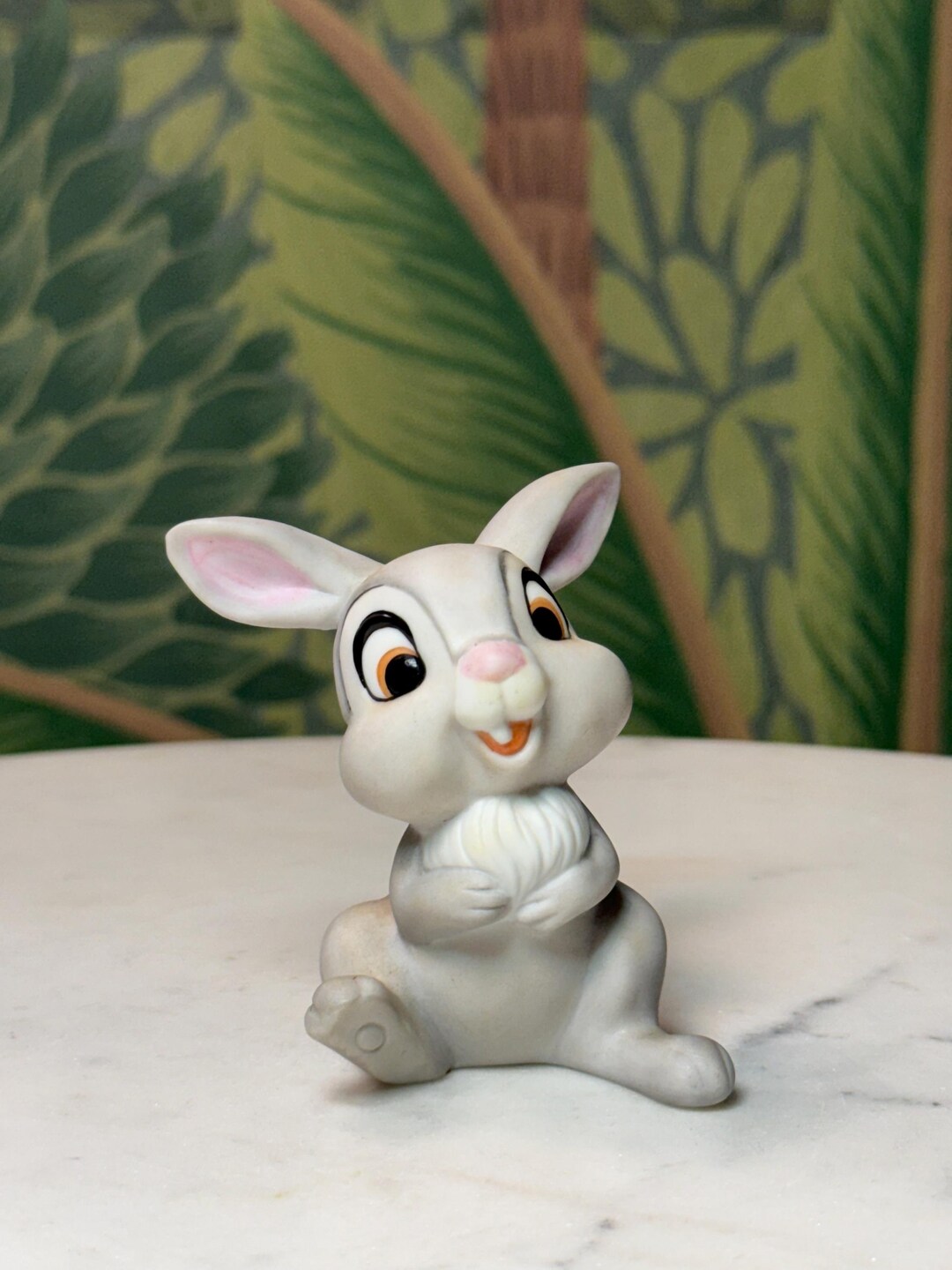 Vintage Walt Disney Thumper Rabbit Porcelain Figurine, Marks ...