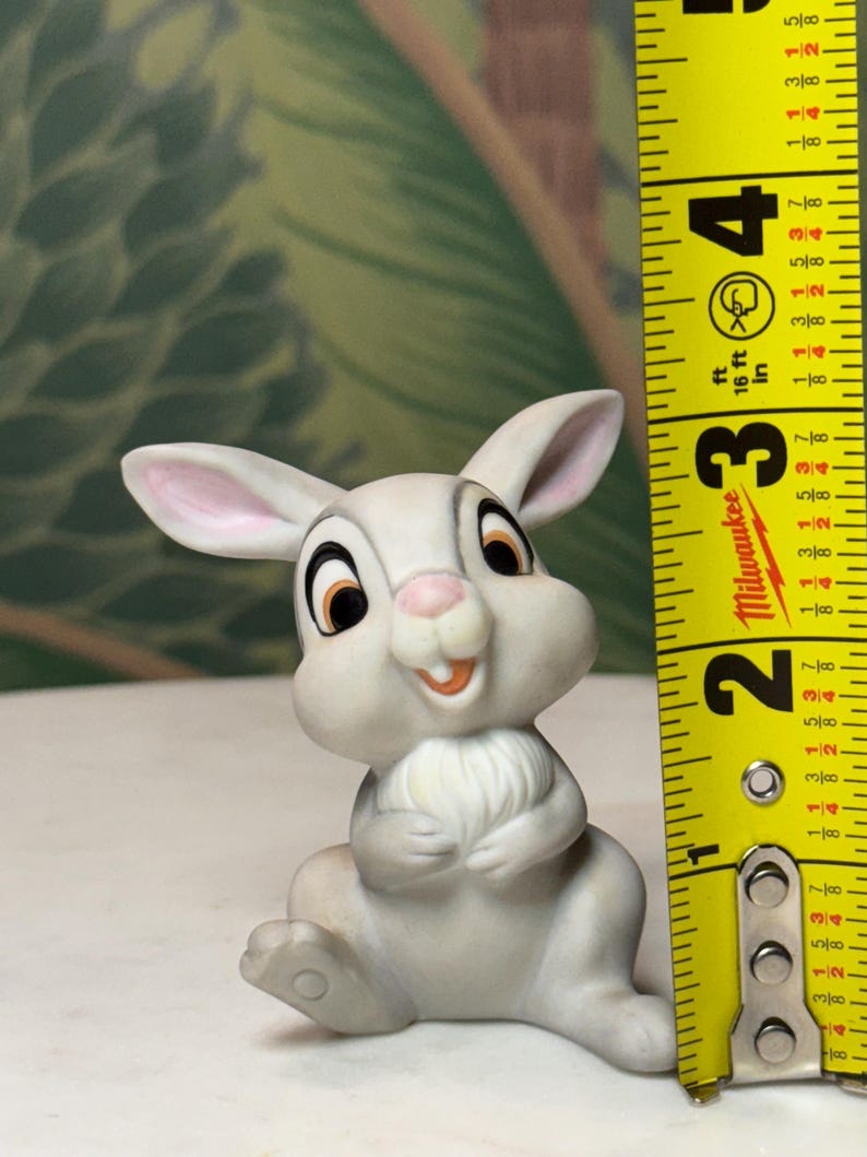 Vintage Walt Disney Thumper Rabbit Porcelain Figurine, Marks ...
