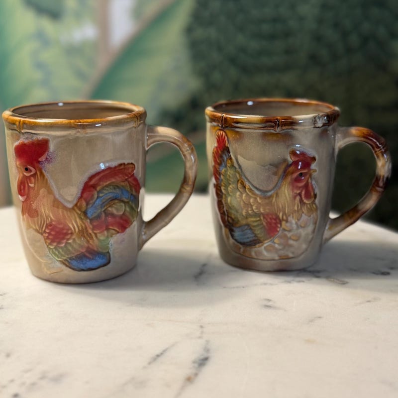 Rooster Coffee Mug - Etsy