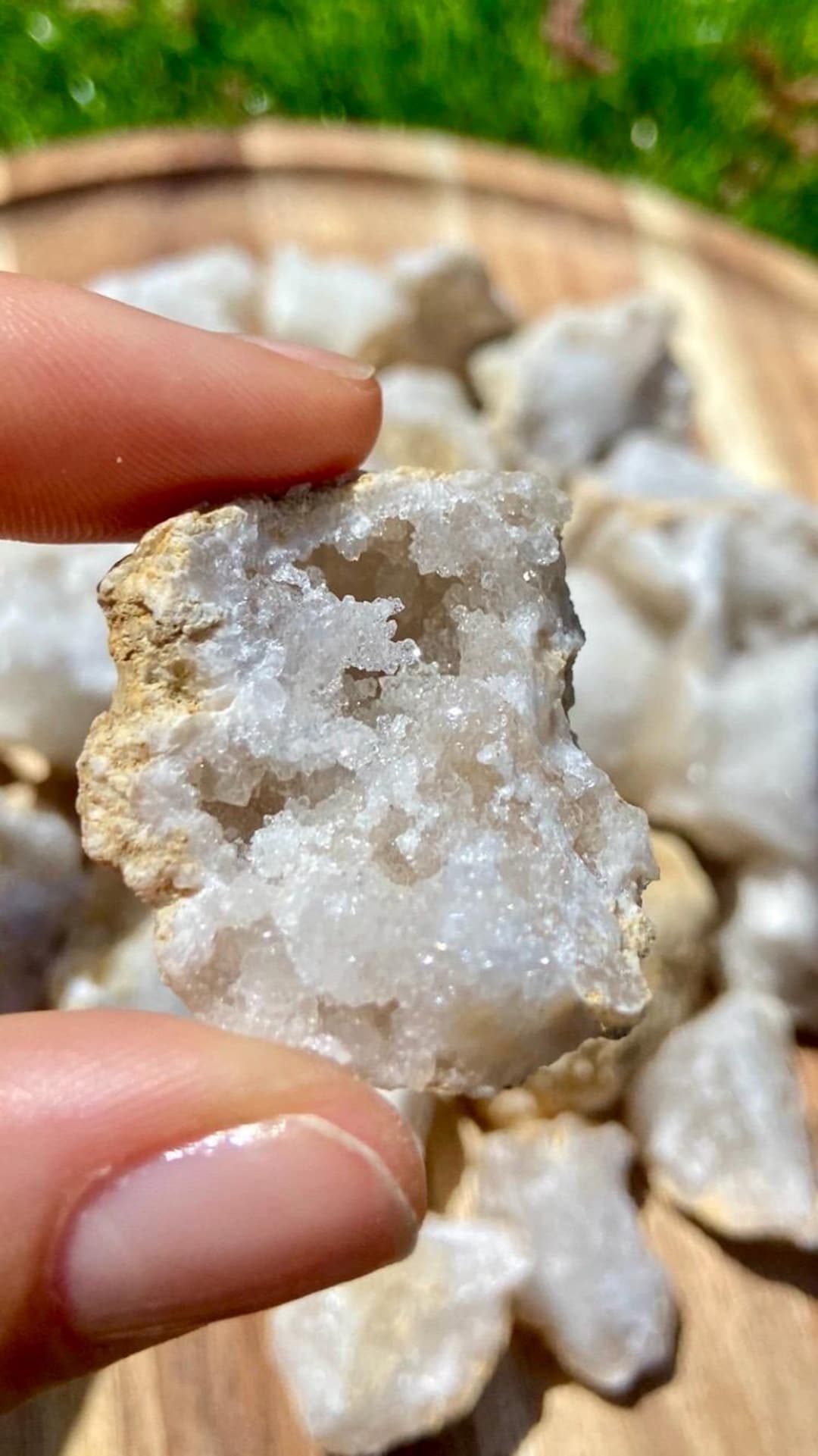 Moroccan Clear Quartz Cluster Geode: Raw Crystal for Home Decor - Etsy