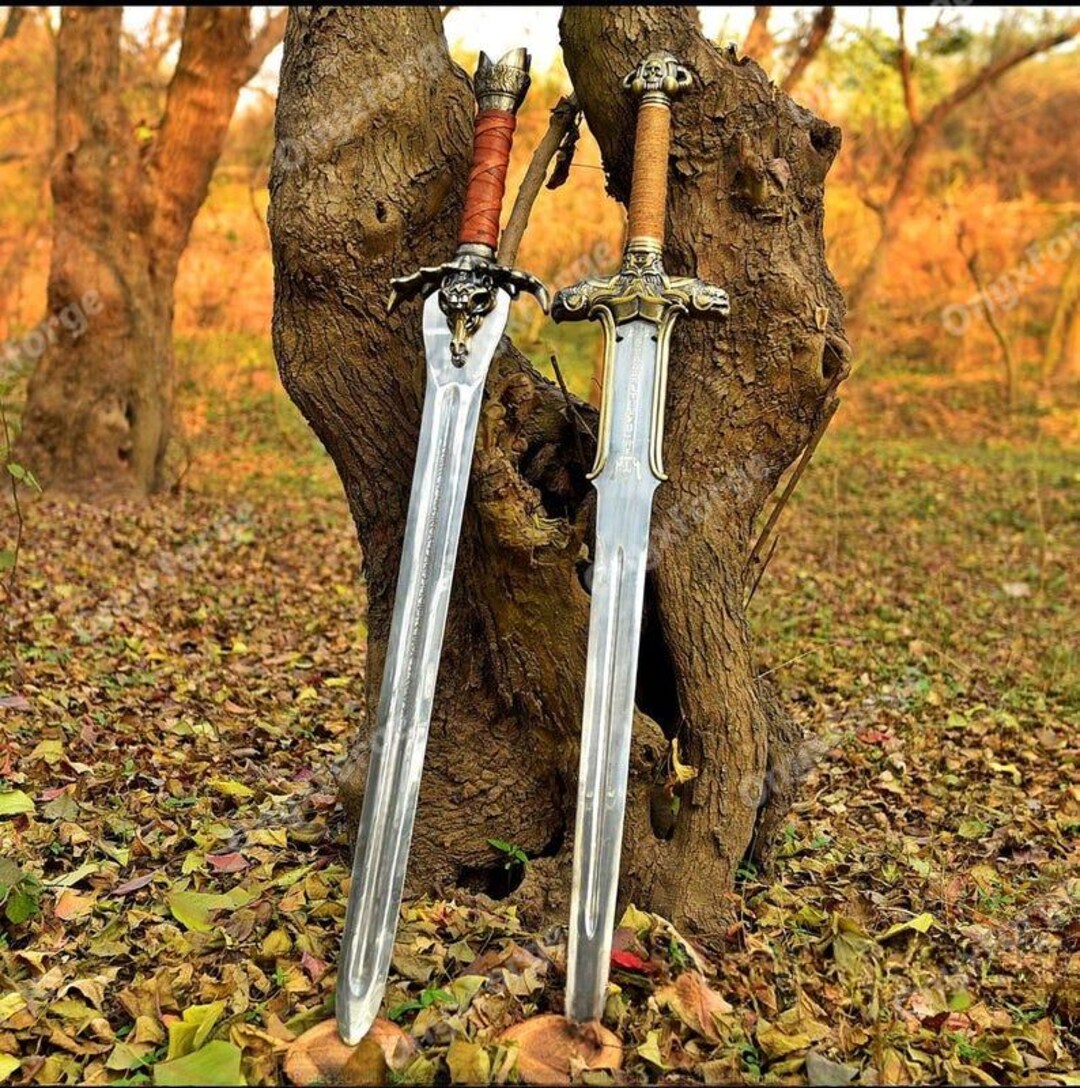 Conan the Destroyer Swords Set, Atlantean Fantasy, Masters of Dungeon ...