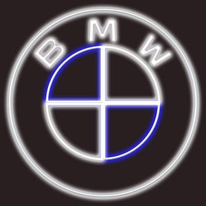 BMW Logo Neon Sign Custom Neon Garage Sign Unique Office Wall Decor ...