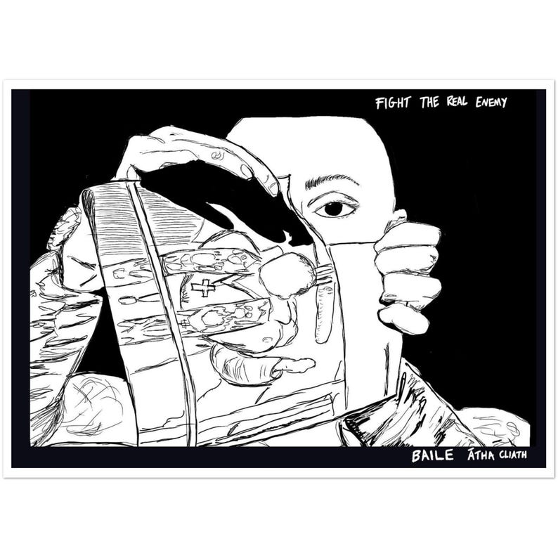 Sinead O'connor Iconic SNL Moment Poster - Black & White Artwork - Etsy