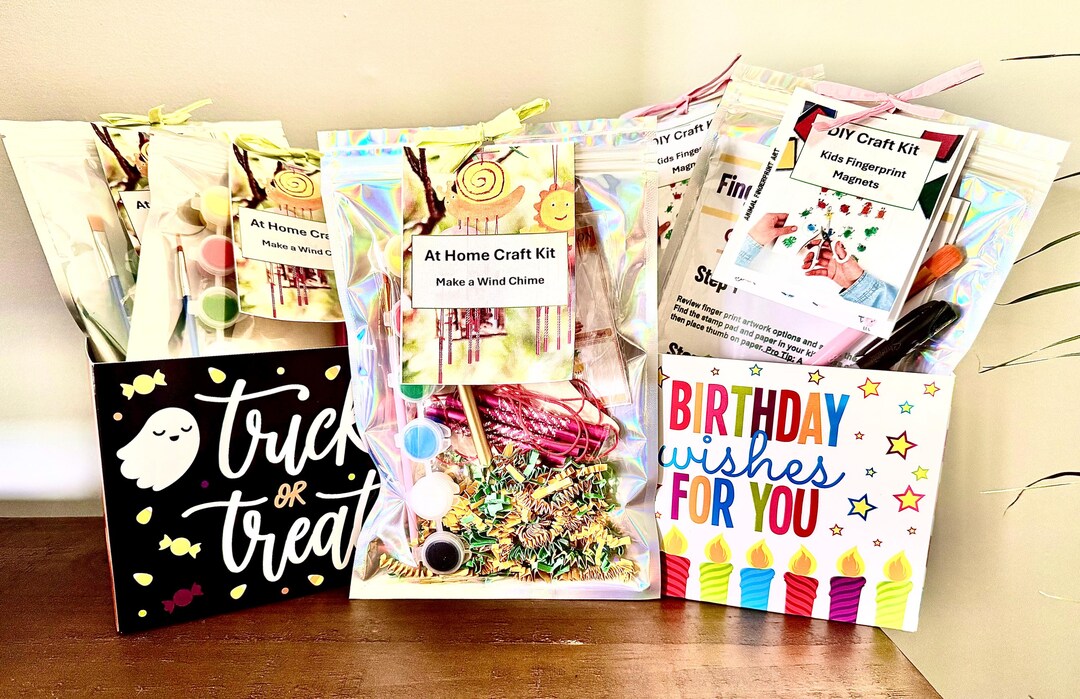 DIY Craft Kit - Customizable Party Favors - Wind Chime - Etsy