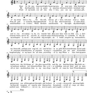 Dear Little One -- Original Song Sheet Music - Etsy