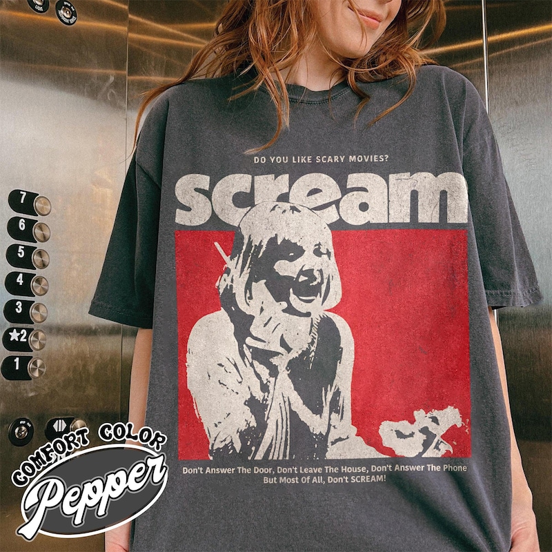 Scream Movie Colors - Etsy