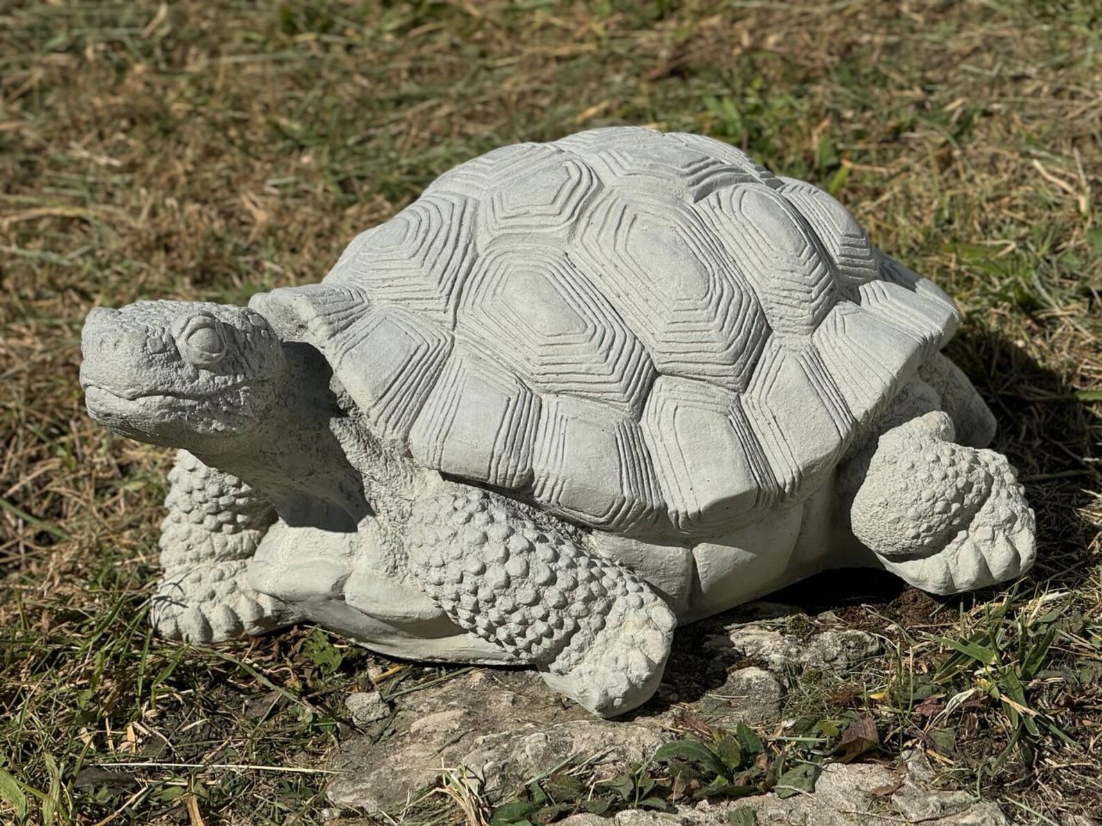 Turtle Garden Statue 9 In, Outdoor Animals Sculpture, Yard Tortoise ...